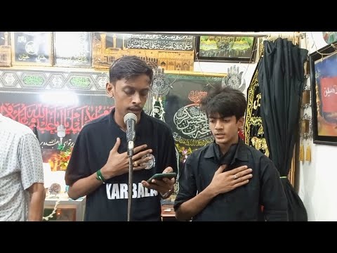 Syed Imran Hussain Rizvi | Dariya Pe Shor Hain | Noha | Nohakhwan :Syed ...