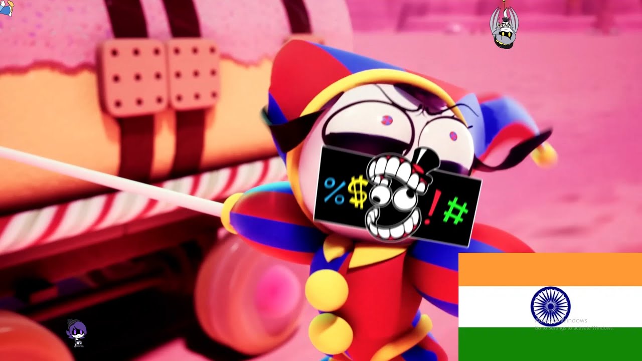 "JAX YOU A***HOLE" In every languages | The Amazing Digital circus ...