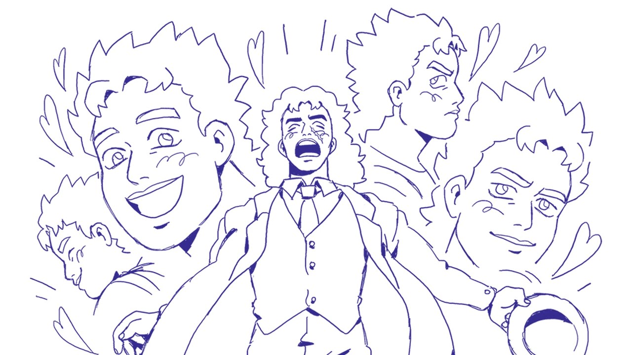 Speedwagon from Jojo's Bizarre Adventure singing a REO Speedwagon song ...
