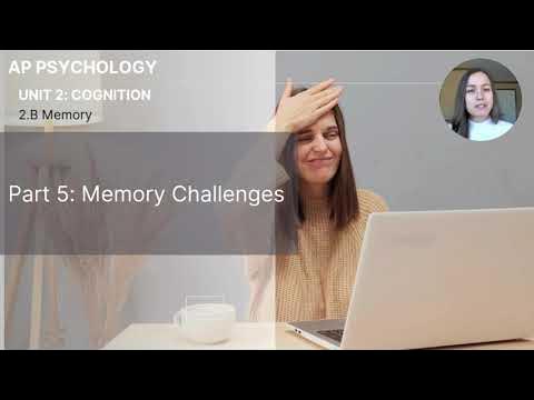 Unit 2B Part 5 Memory Challenges - YouTube