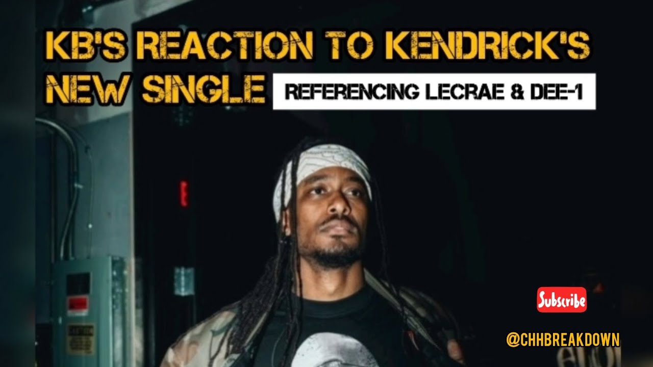 KB's Thoughts on Kendrick Lamar's New Single Referencing Lecrae & Dee-1 ...