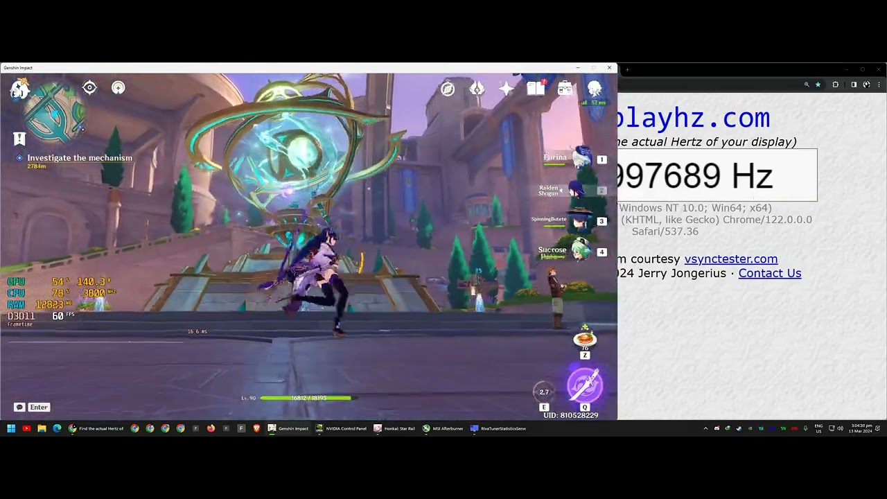 Fixing Genshin Impact Honkai Star Rail Tearing Stutter Microstutter ...