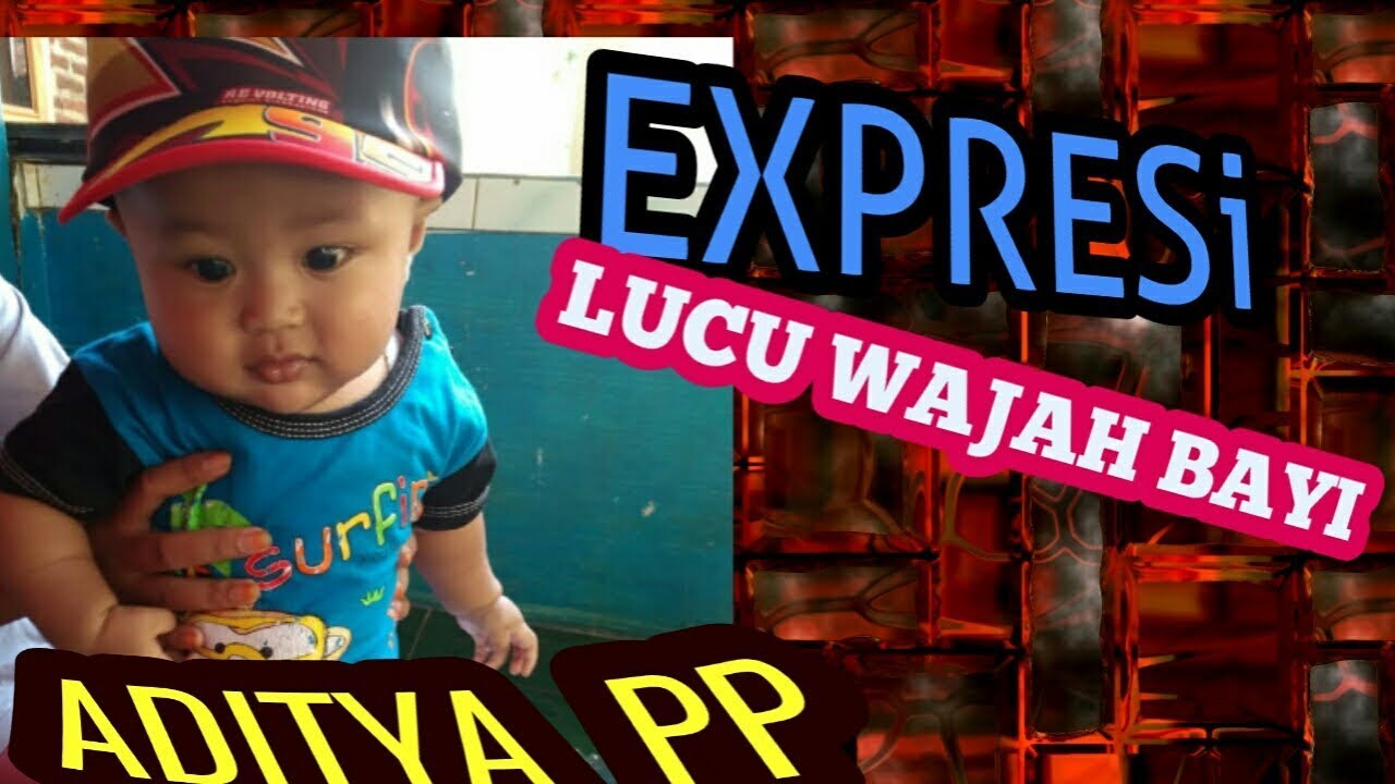 Expresi lucu wajah bayi - YouTube