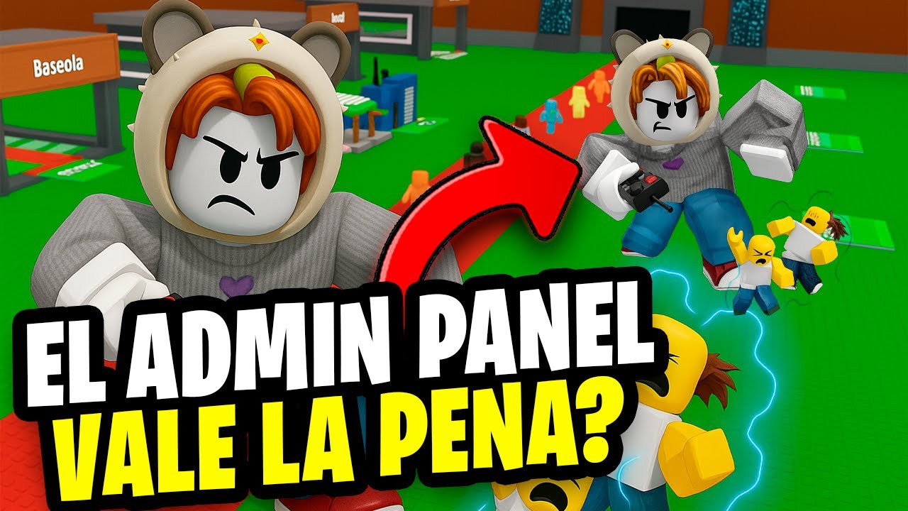 Así es el Panel de Administradores en Roba un Brainrot… ¿Poder Total o ...