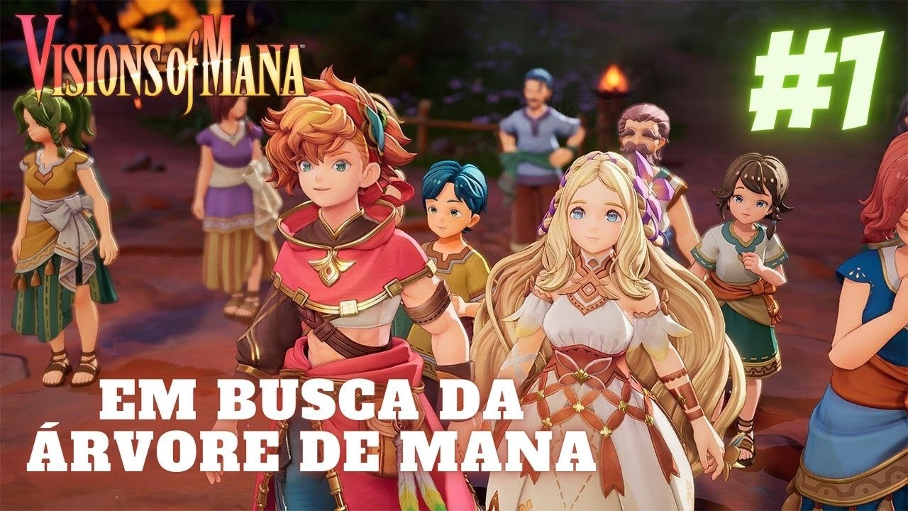 Visions of Mana #1 O INICIO - Em Busca Da Árvore De Mana - YouTube