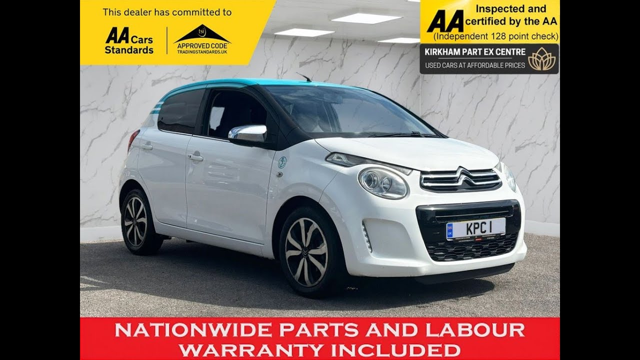 2016 Citroen C1 1.2 PureTech Flair Edition Hatchback 5dr Petrol Manual ...