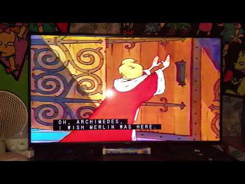 Opening & Closing To The Sword In The Stone 1989 VHS (Ink Label Copy)