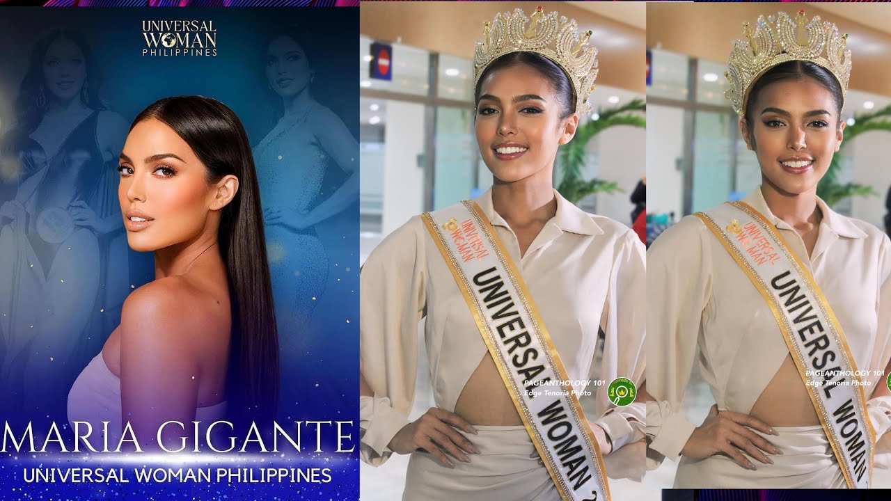 Maria Gigante, Universal Woman 2024, Returns to Manila, Philippines ...
