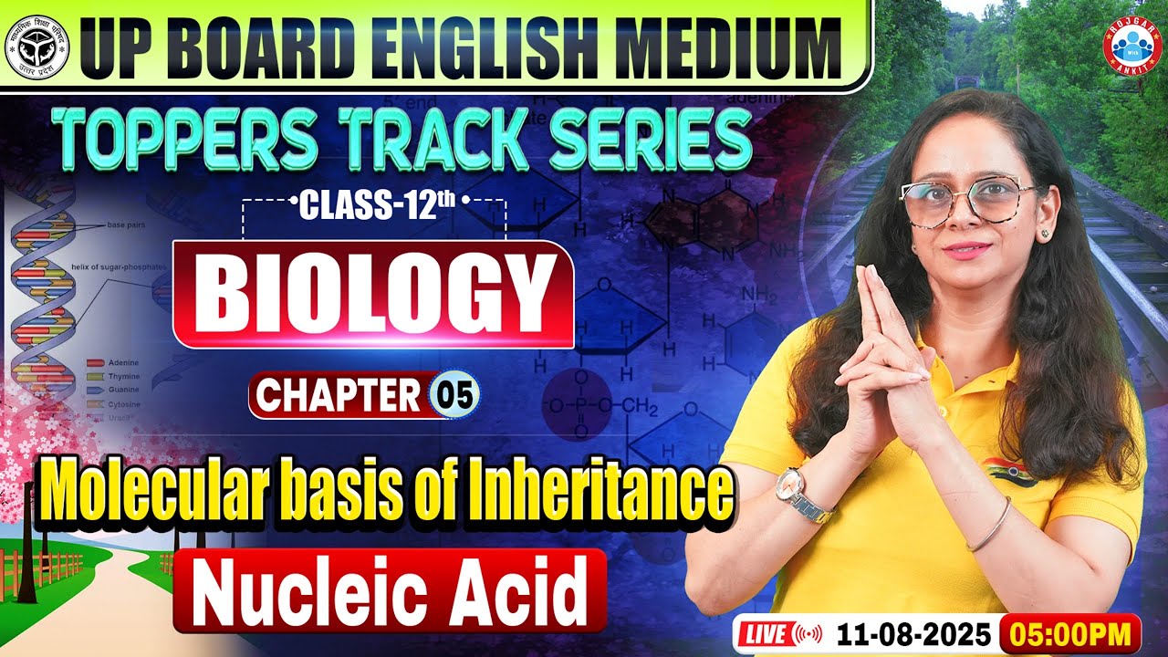 Molecular Basis of Inheritance | Nucleic Acid | Toppers Track Series ...