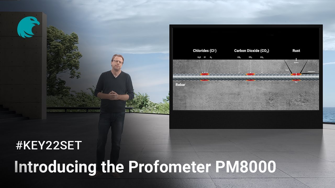 Presenting the world’s most compact and precise concrete cover meter ...