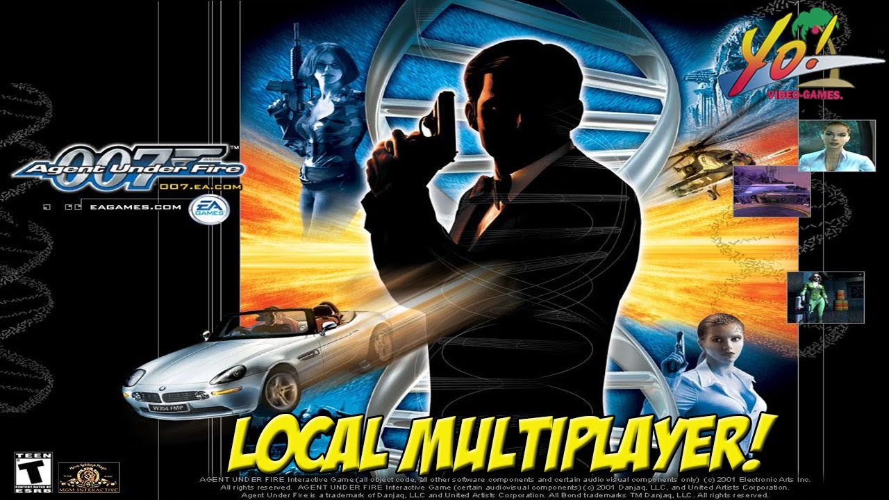 GameCube: 007 Agent under Fire! Local Multiplayer! - YoVideogames - YouTube