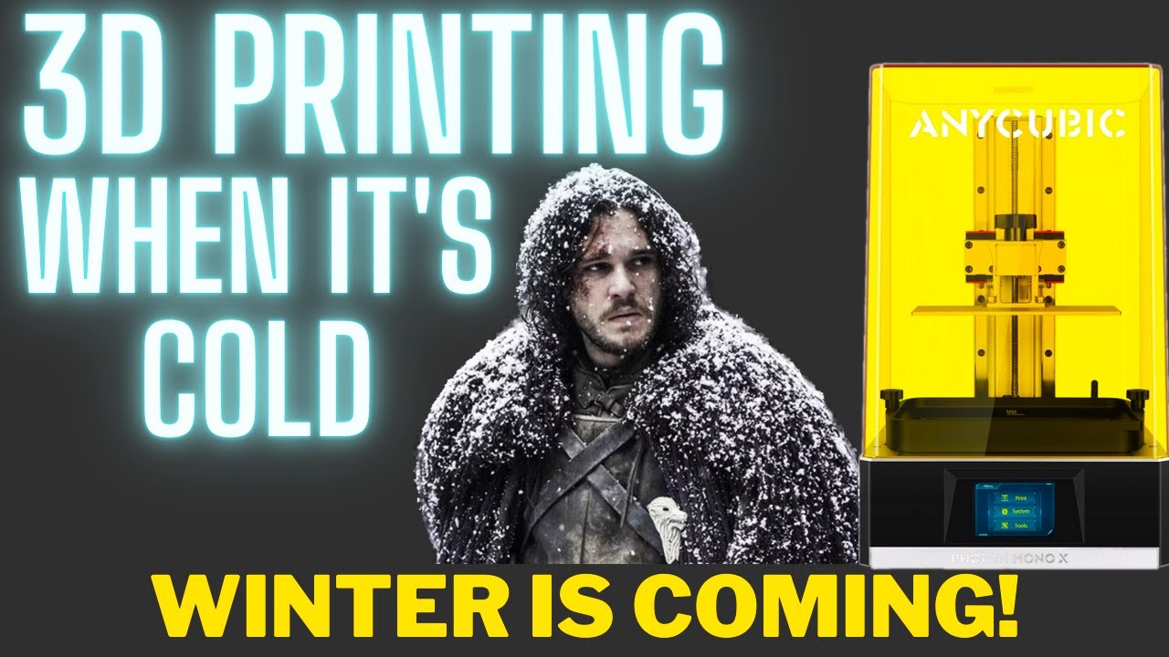 How you can 3D print when it's cold! - YouTube