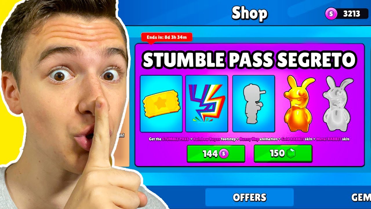 ECCO IL NUOVO STUMBLE PASS SEGRETO di STUMBLE GUYS! - YouTube