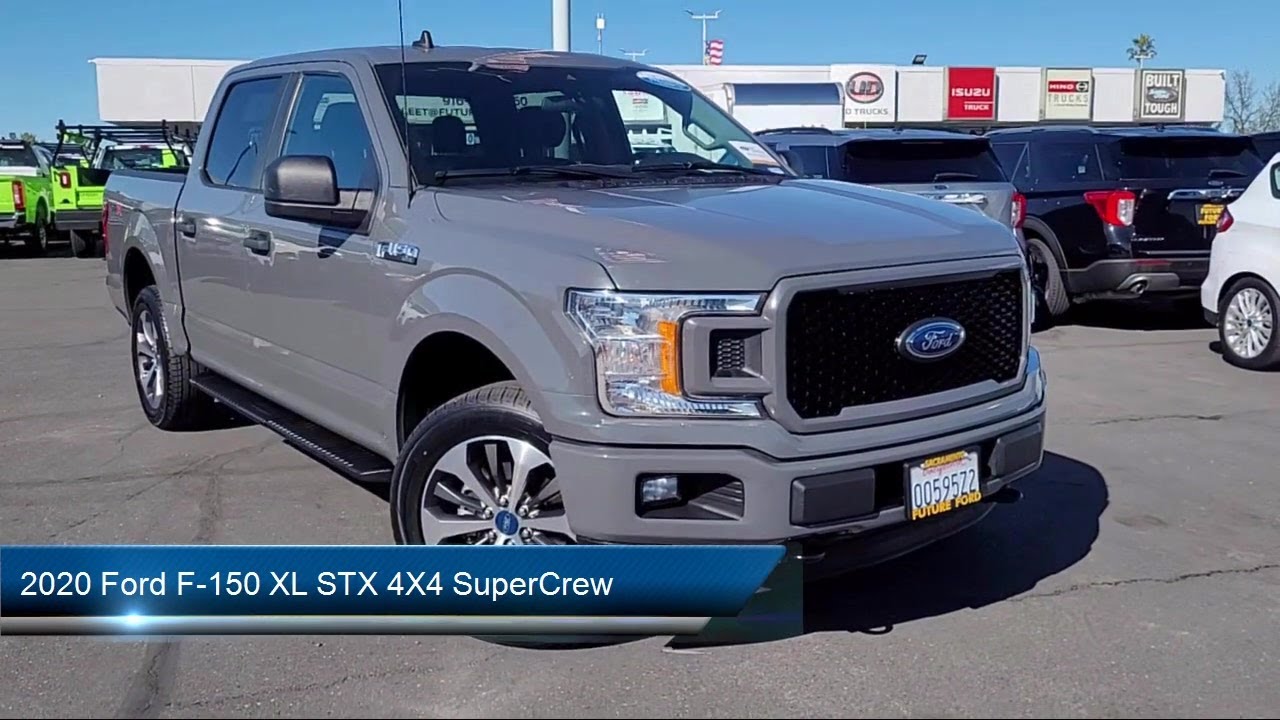 2020 Ford F-150 XL STX 4X4 SuperCrew Sacramento Roseville Elk Grove ...