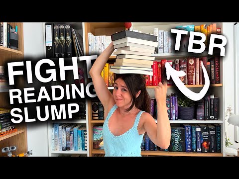 10 FANTASY BOOKS DESIGNED TO GET ME OUT OF A READING SLUMP | August TBR 🌊