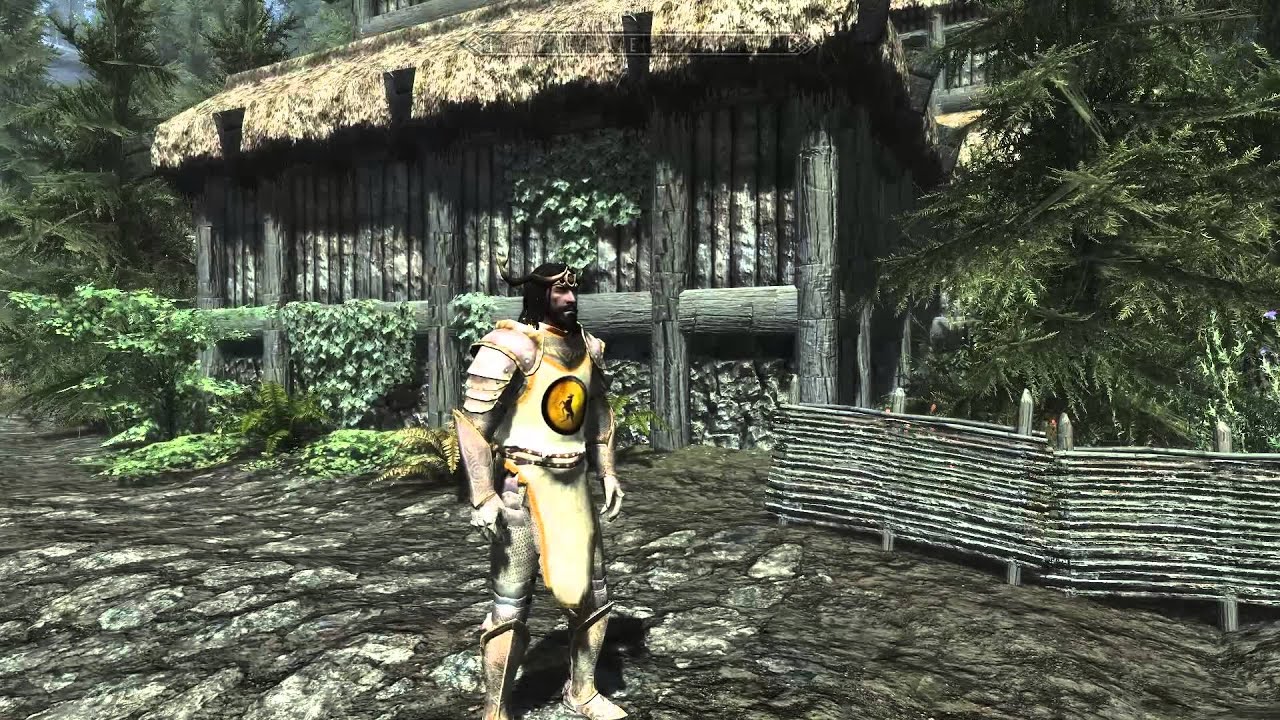 Falkreath Armor - Immersive Armors - YouTube