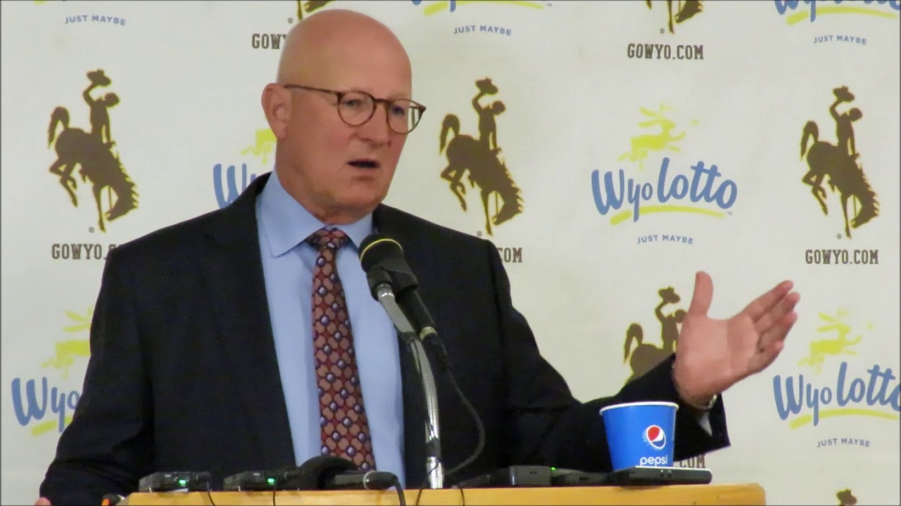 Wyoming Coach Craig Bohl Previews The Cowboys First Game For 2018 - YouTube