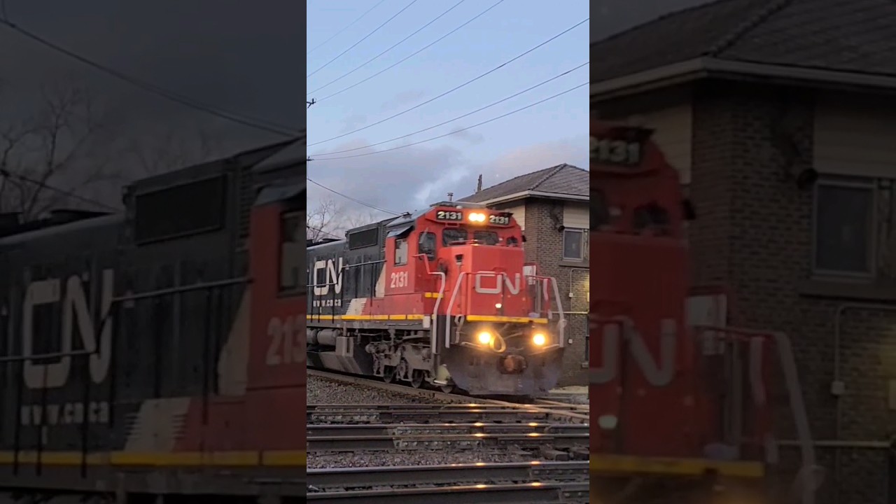 CN Standard Cab Dash 8 Leader - YouTube