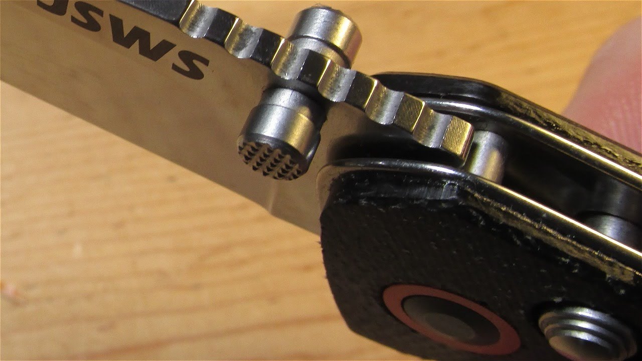 JSWS Axis Lock Micarta 3.7" 440C Stainless Steel Pocket Knife "Bargain ...