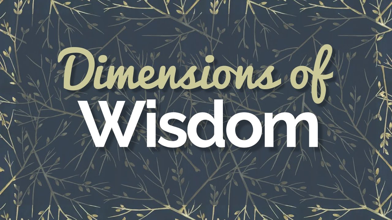Dimensions of Wisdom - YouTube