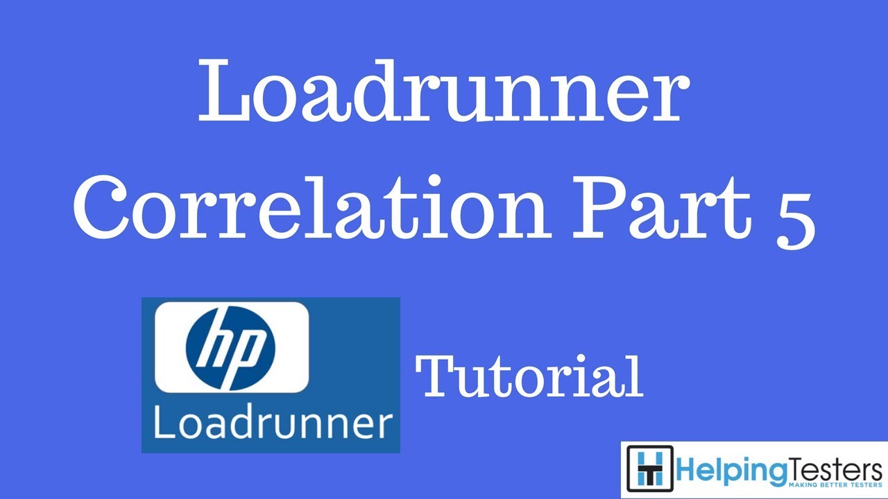 Loadrunner Auto Correlation - Loadrunner Tutorial 27 - YouTube