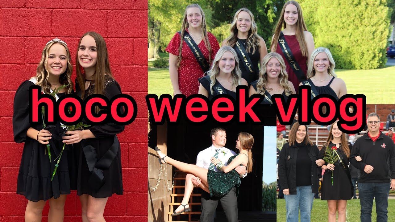 senior hoco week! - YouTube