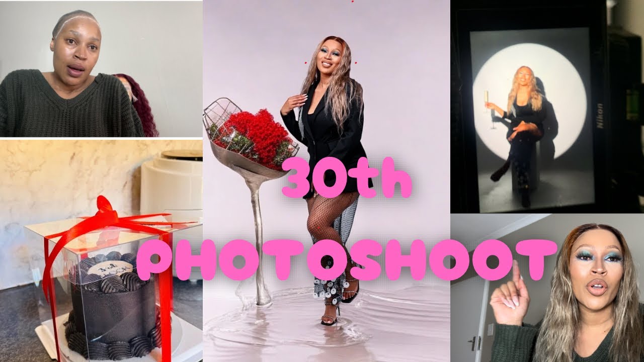 VLOG| Bday Photoshoot GRWM // 3rd Floor// Aqua Glam // Hair Glue ...