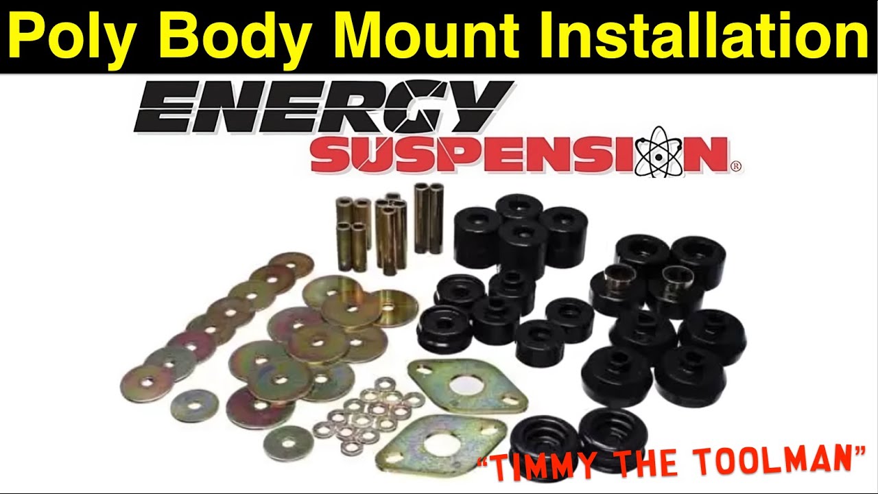 Energy Suspension Poly Body Mount Installation (3rd Gen Toyota 4Runner ...