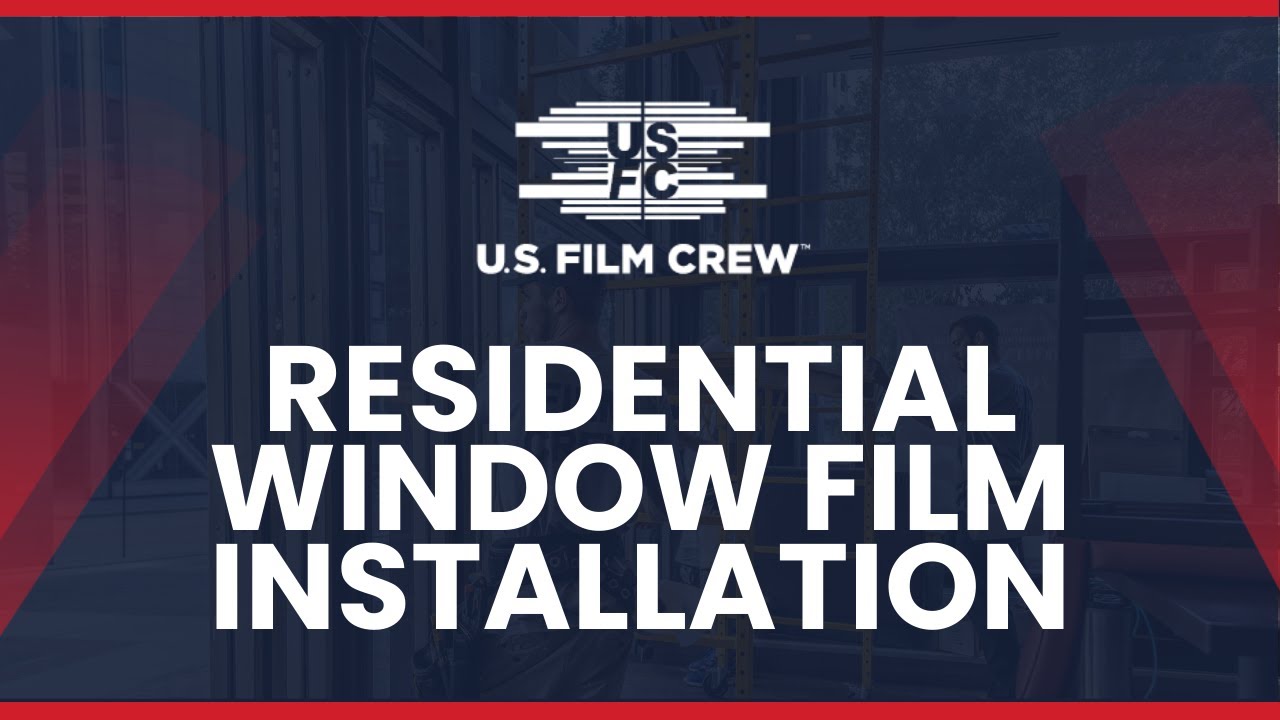 Residential Window Film Installation For One Of Our Clients - YouTube