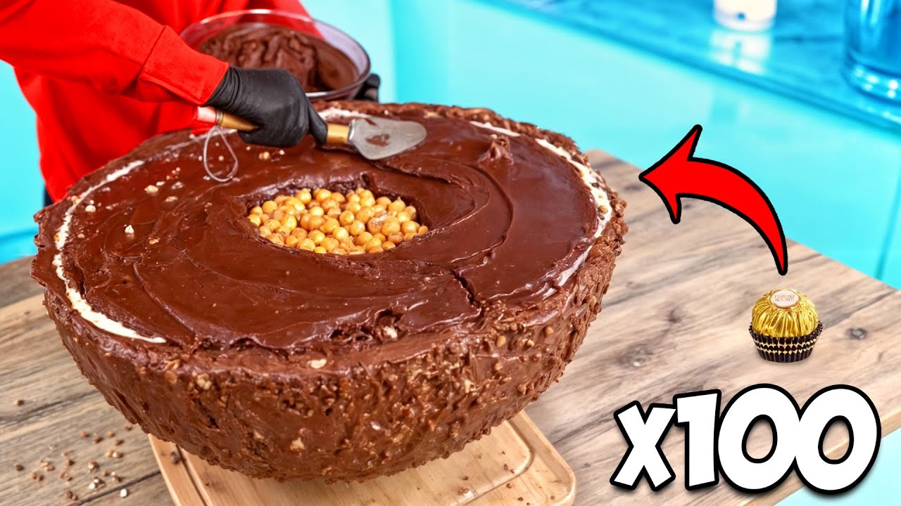 Giant Ferrero Rocher | How To Make The World’s Largest DIY Ferrero ...
