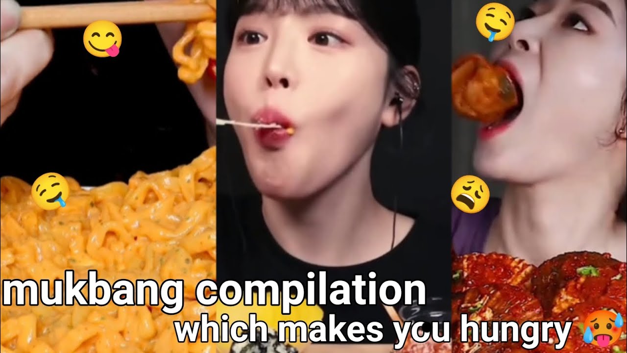 mukbang compilation that makes you hungry!!🤤 / #mukbang #compilation # ...