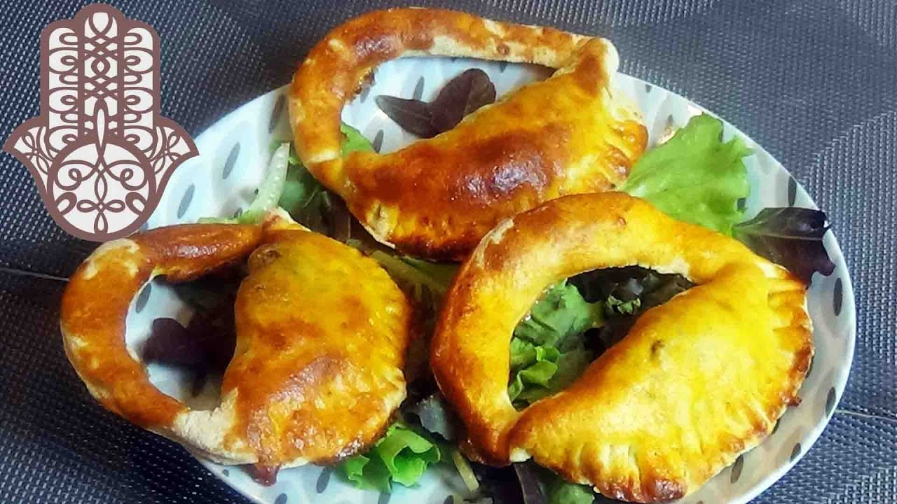 Chaussons à la viande hachée et aux poivrons - YouTube