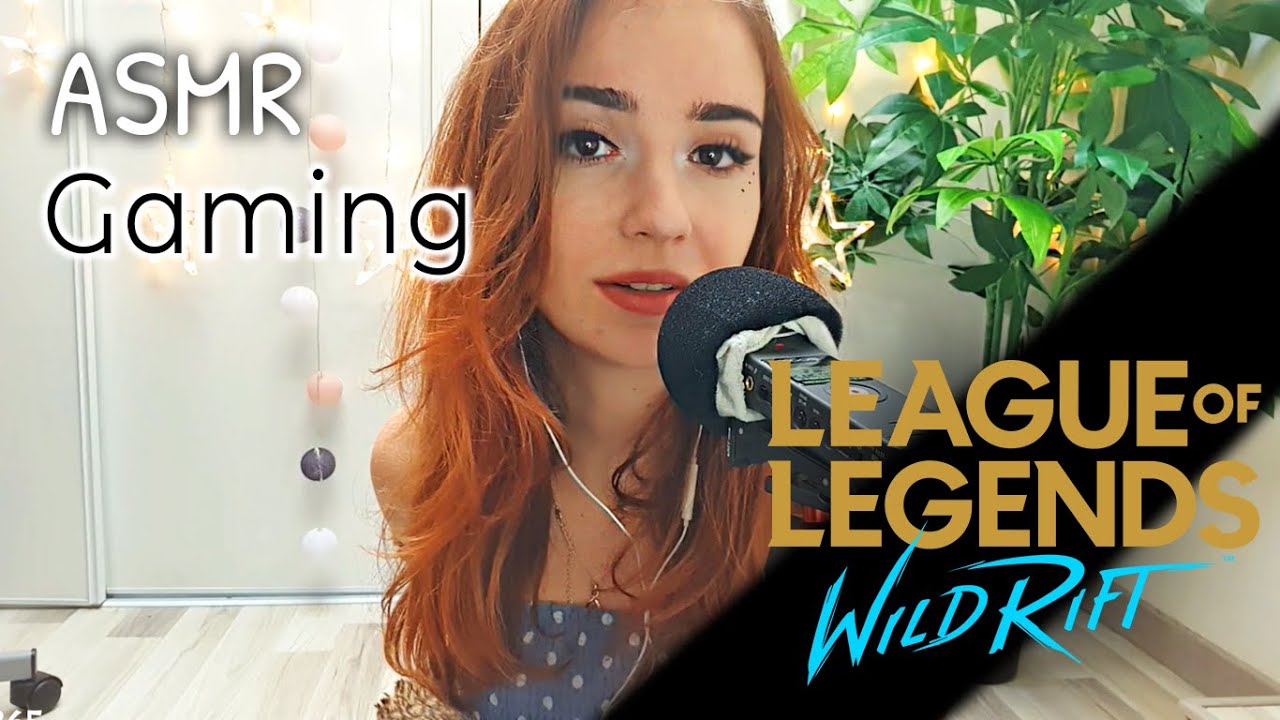 ASMR Gaming 🎮 Wild Rift League of Legends Mobile - YouTube