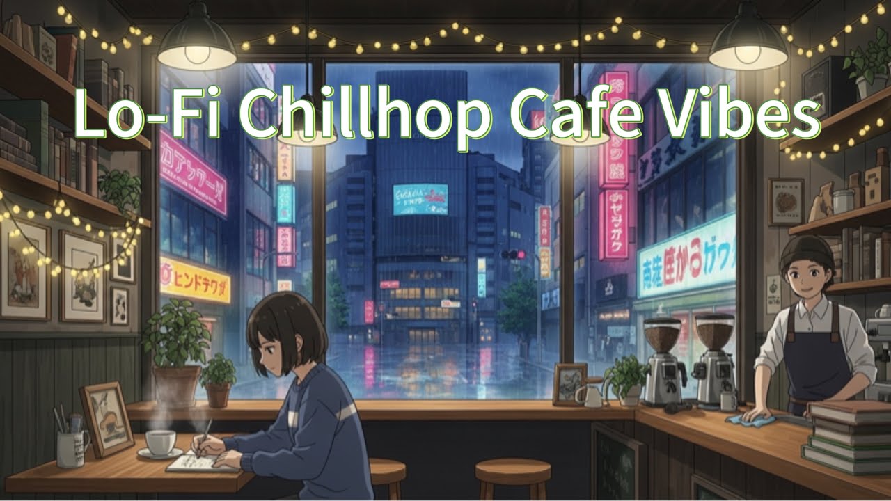 🌆 Warm Anime Cafe Lo-Fi – Beats for Relaxing, Deepsleep, StudyFocus ...