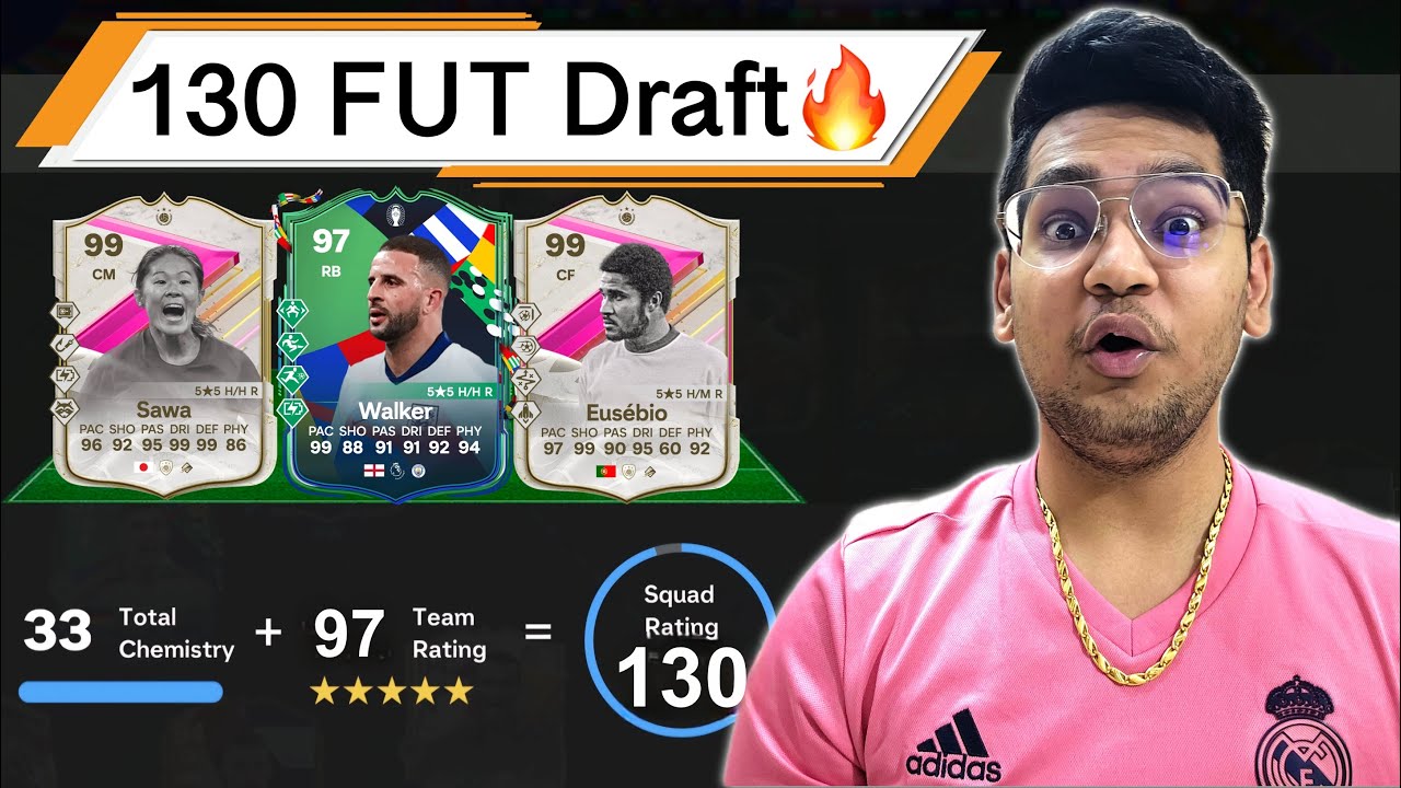 First 130 FUT Draft Challenge - EAFC 24 - YouTube