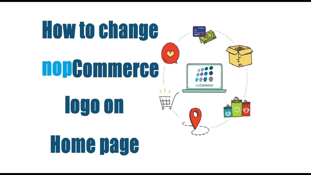 How to change Logo on nopCommerce Home page || Step by Step - YouTube