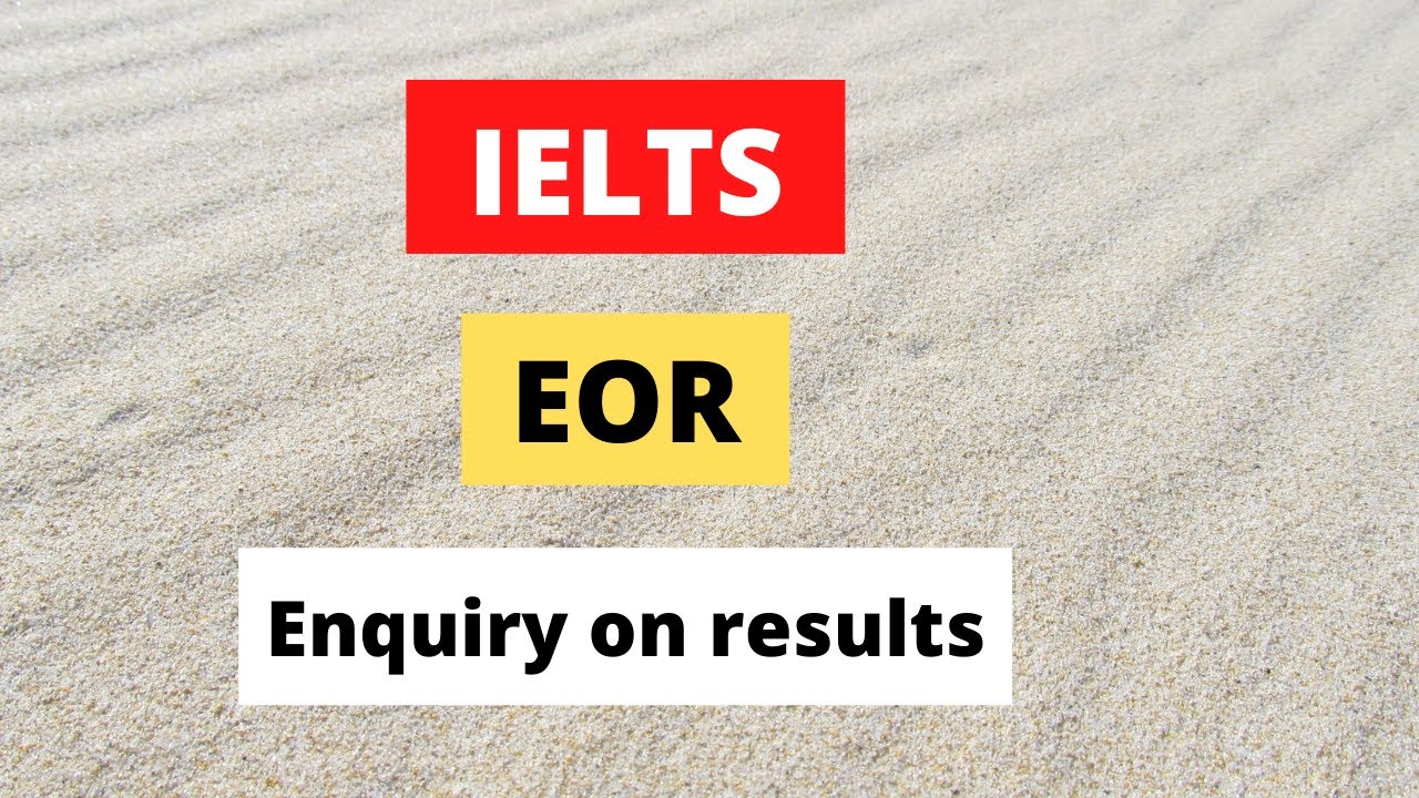 IELTS EOR | Enquiry on Results | IELTS BANGLA - YouTube