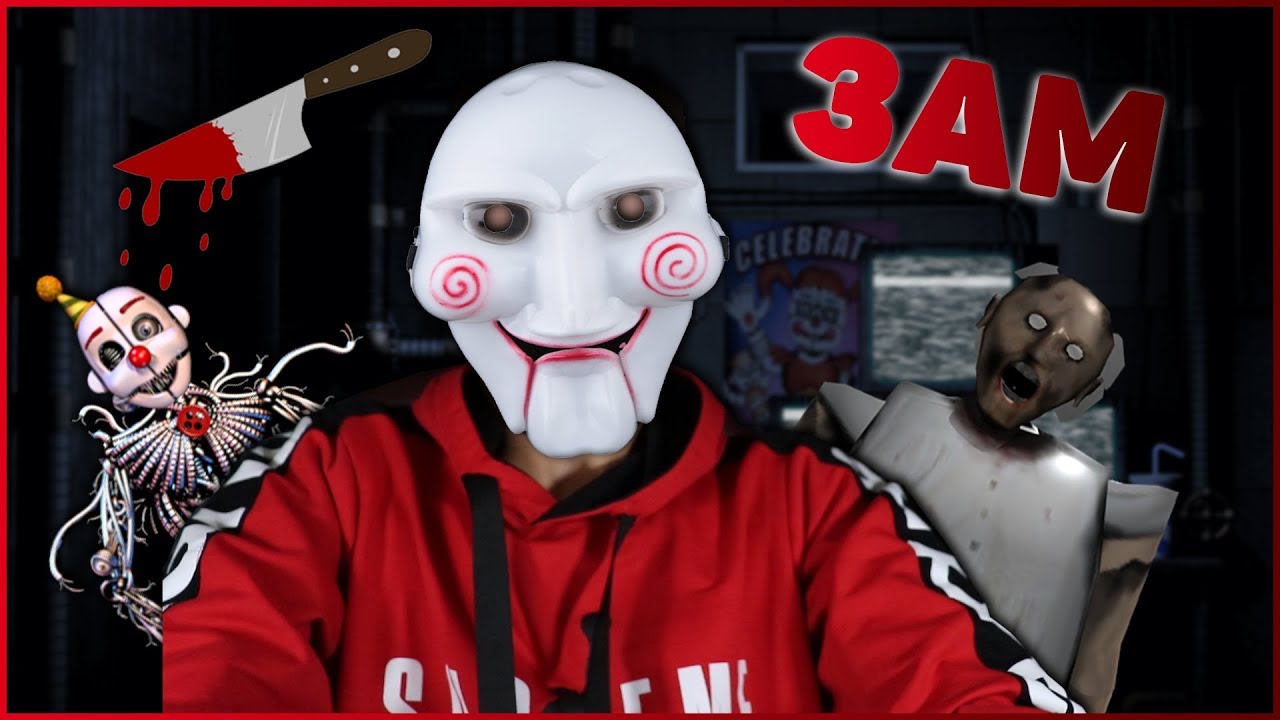 Horror Games At 3AM Challenge! | INSANE REACTION - YouTube