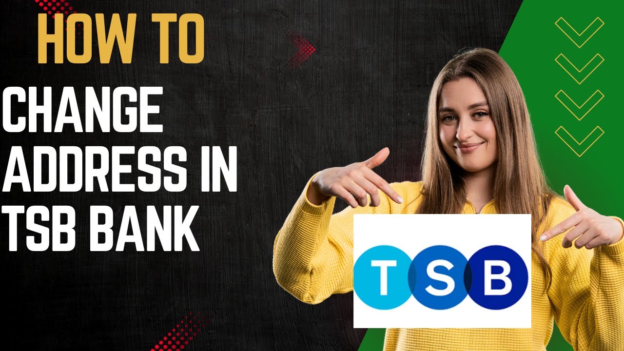 How to change address in TSB bank I S M TECH - YouTube