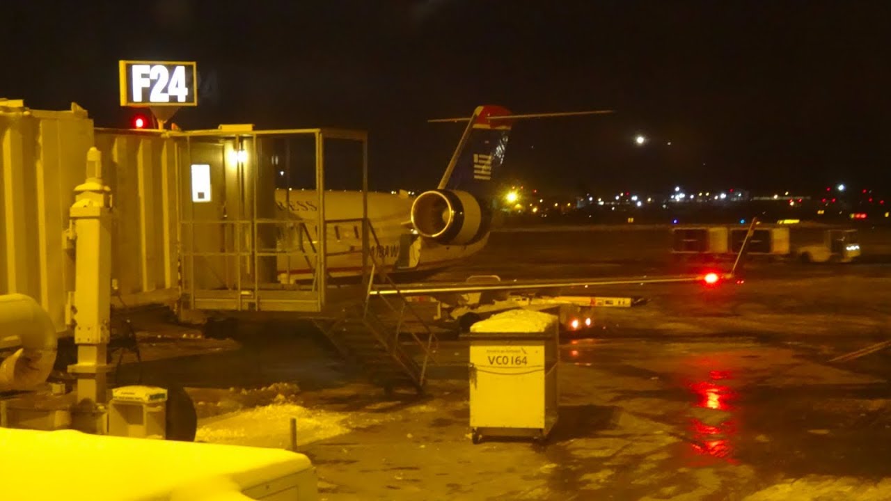 Flying US Airways in 2018? + Static Takeoff (CRJ-200) on Air Wisconsin ...