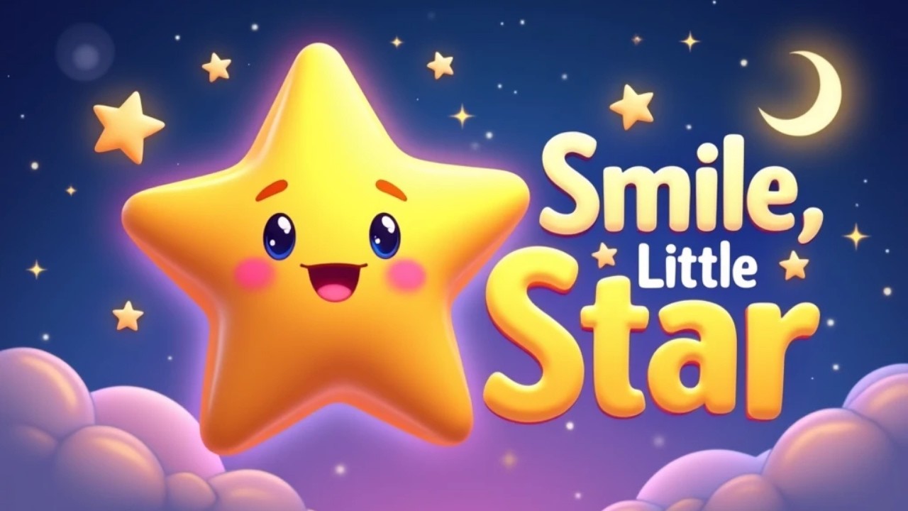 Smile, Little Star ⭐ | A Magical Children's Song for Happy Moments ...