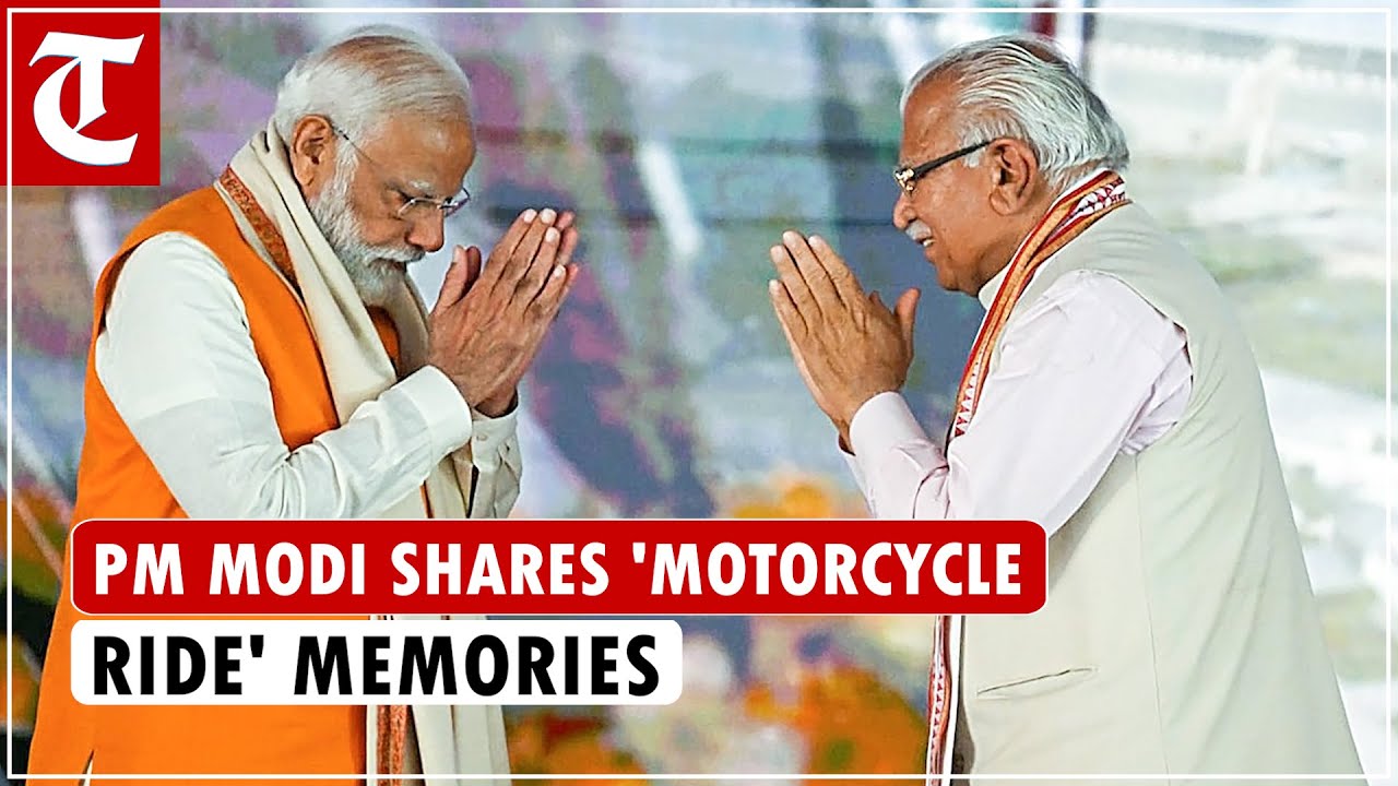 ‘We used to often take rides on motorcycle…’: PM Modi shares old ...