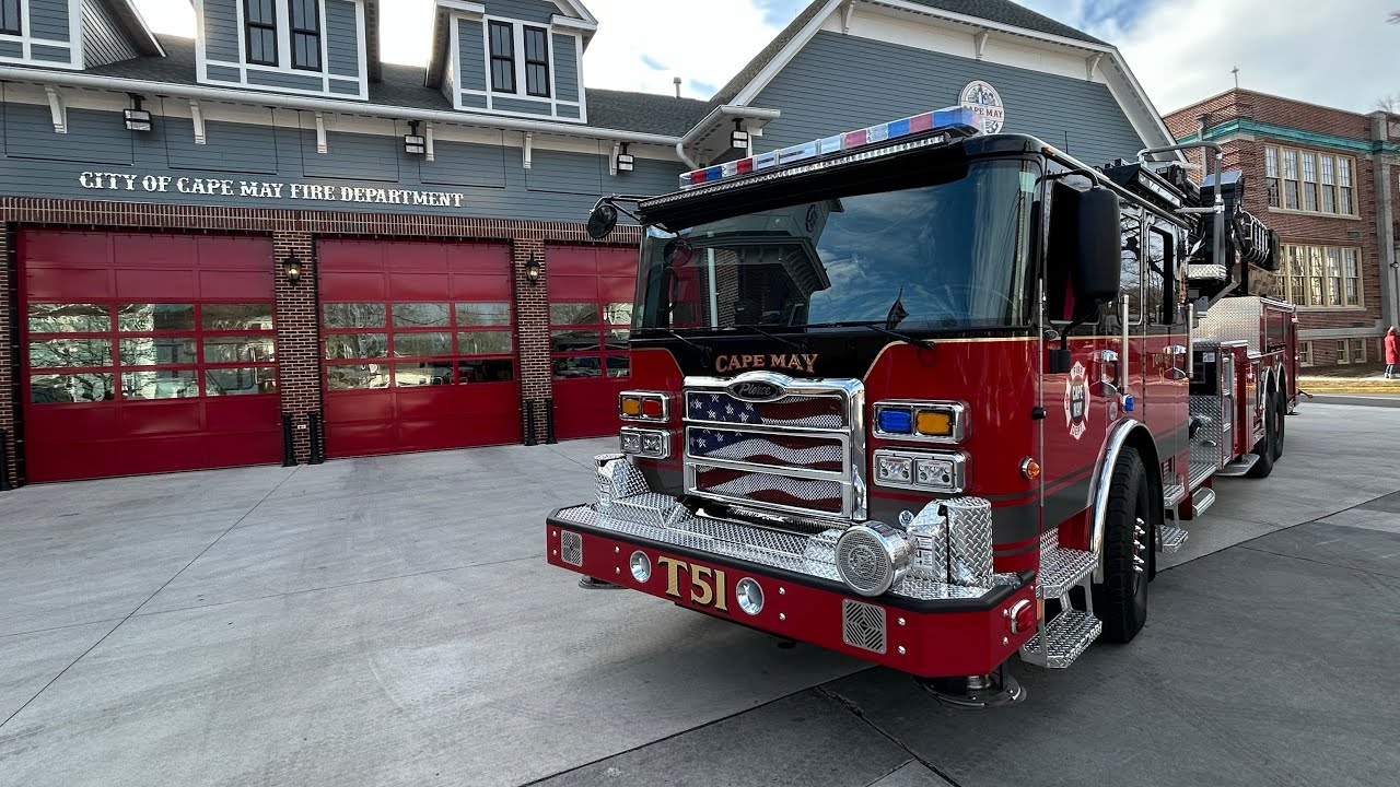 Cape May Fire Department - 2025 Pierce Enforcer 100’ Ascendant Aerial ...
