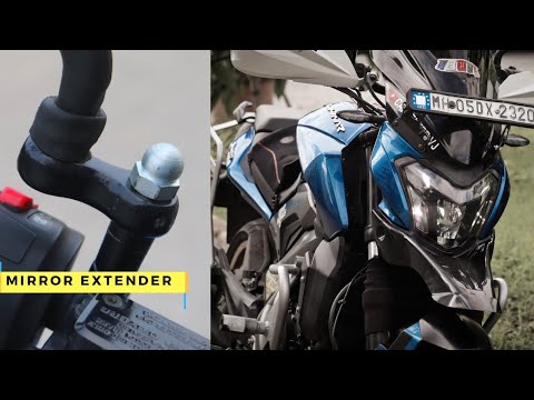 MIRROR EXTENDER FOR DOMINAR 400 - YouTube