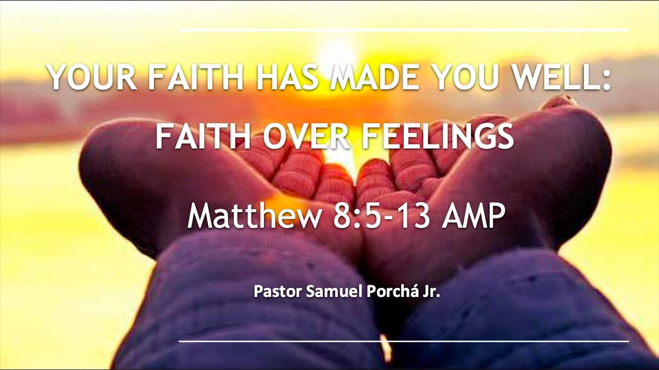 07-07-2024 Sunday Service ("Your Faith Has Made You Well: Faith Over ...