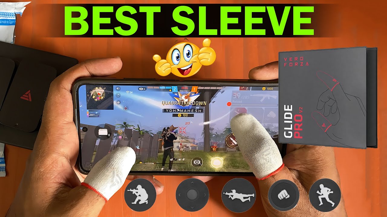Premium Vero Forza Finger Sleeve for Free Fire - YouTube