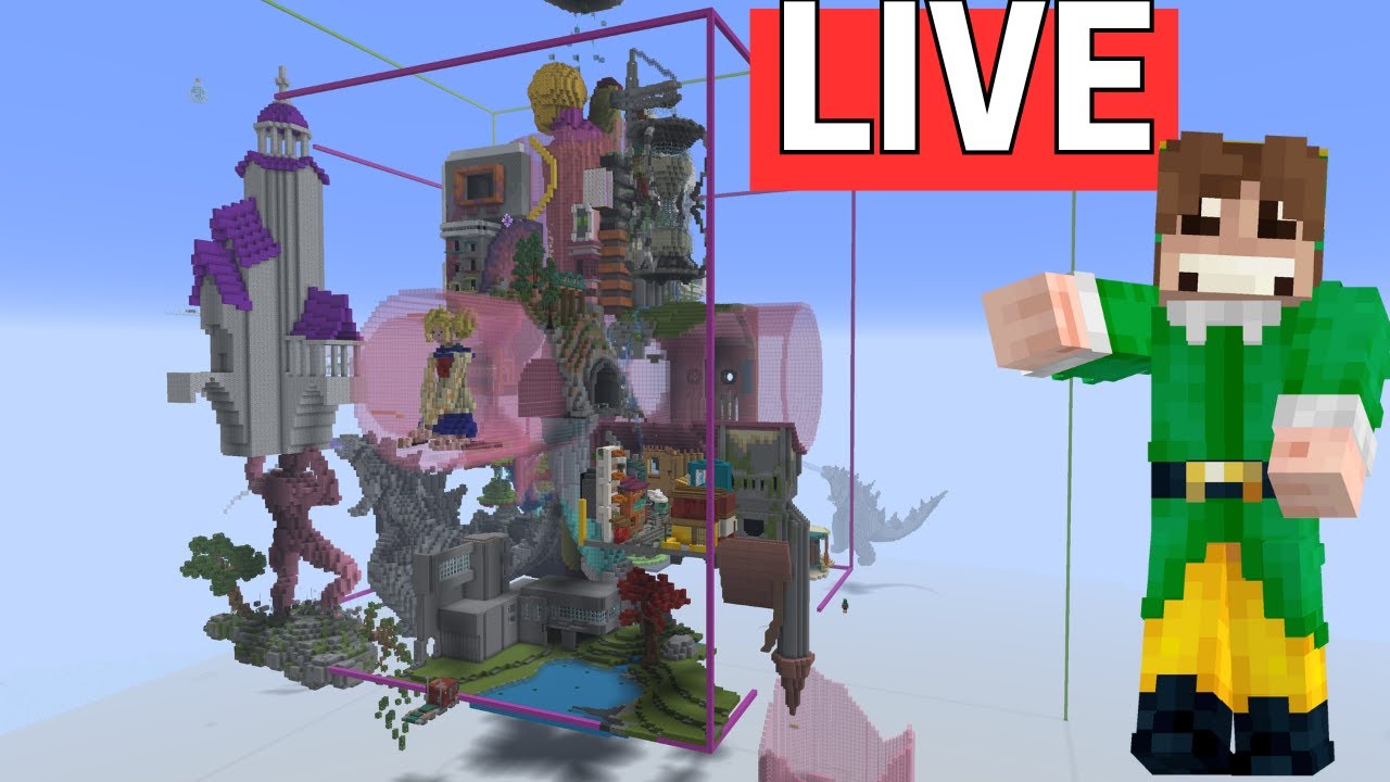 Minecraft Creator Community Build | LIVE - YouTube