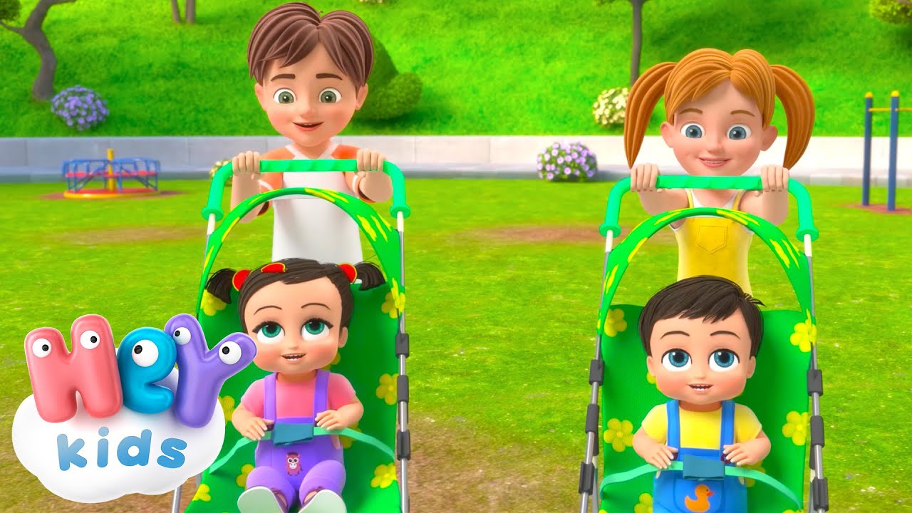 Je suis la grande soeur ! 👩‍🍼 Bébé est né ! | HeyKids Comptines pour ...