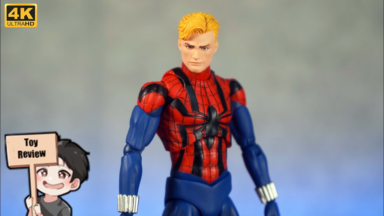 Review: Mafex No. 143 Ben Reilly Spider-Man - YouTube