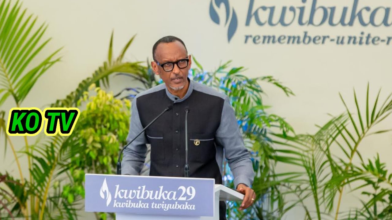 Kwibuka 29: 🇷🇼 Rwandan have alright to live says HE Paul KAGAME 🇷🇼 ...